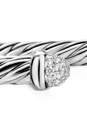 David Yurman Cable Flex Diamond Bracelet