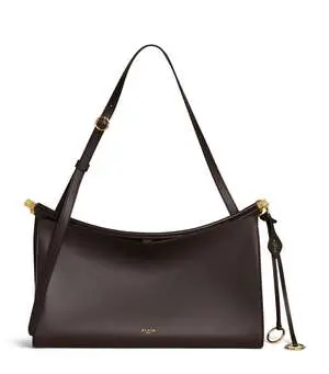 Alaïa Alaïa Le Click Pocket 35 Shoulder Bag Brown
