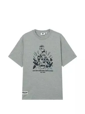 CHOCOOLATE Graphic-print T-shirt - Grey