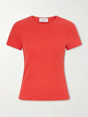 Matteau Cotton Baby Tee - Red