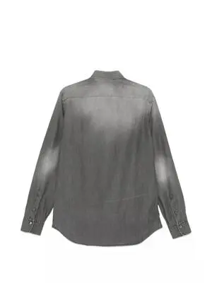 ALESSANDRO GHERARDI Faded Denim Shirt - Grey