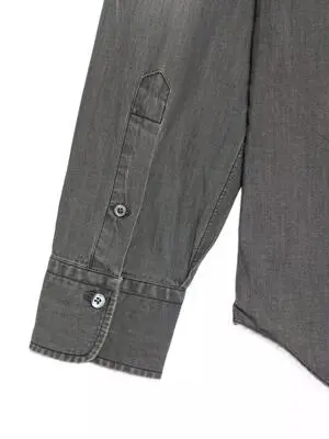 ALESSANDRO GHERARDI Faded Denim Shirt - Grey