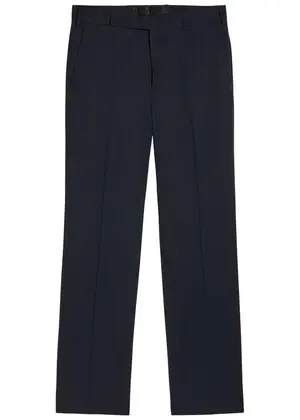 LARDINI Straight-leg Wool Trousers