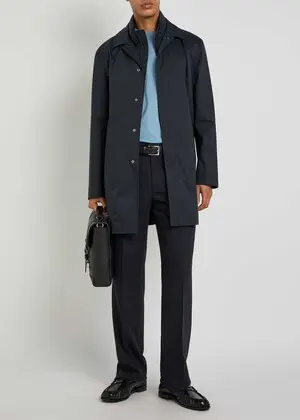 LARDINI Straight-leg Wool Trousers