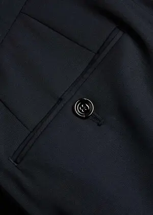 LARDINI Straight-leg Wool Trousers