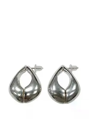 Soeur Maxi Moon-line Sculptural Drop Earrings