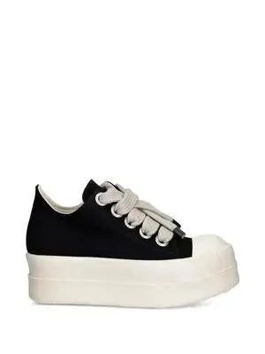 Rick Owens Double Bumper Jumbo-lace Sneakers - Black