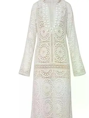 Johanna Ortiz Trails Of Light" Maxi Dress - Neutrals