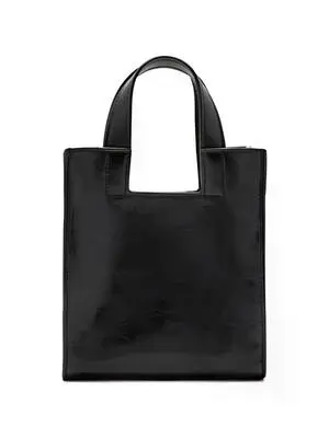 Bally Logo-print Leather Tote Bag