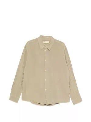 Our Legacy Beyond Crinkled-finish Shirt - Green