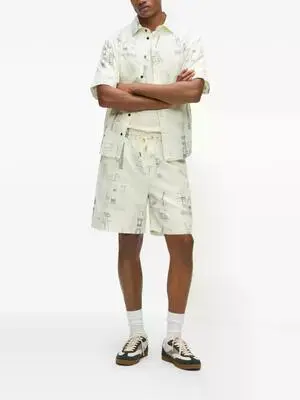 Karl Lagerfeld Straight Leg Shorts For Men