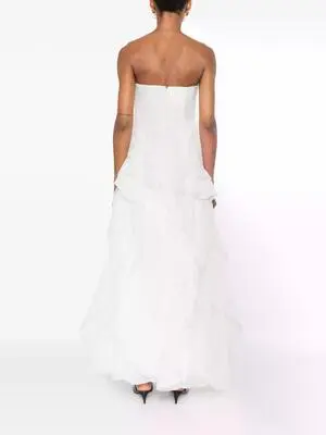 Aje Canyon Ruffled Gown