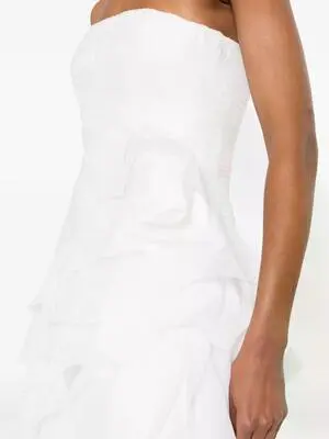 Aje Canyon Ruffled Gown