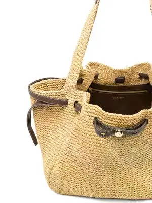 Tory Burch Romy Woven Tote Bag