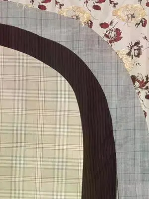 Antonio Marras Patchwork Floral Print Midi Skirt