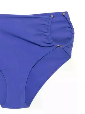 Christopher Esber Ruched Bikini Bottom - Blue