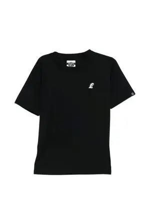 AGNES B. Dino-patch Crew-neck T-shirt - Black