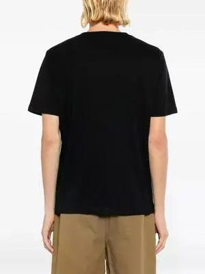 AGNES B. Dino-patch Crew-neck T-shirt - Black