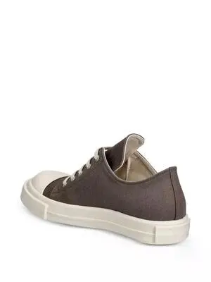 Rick Owens Low Top Lace-up Sneakers - Brown