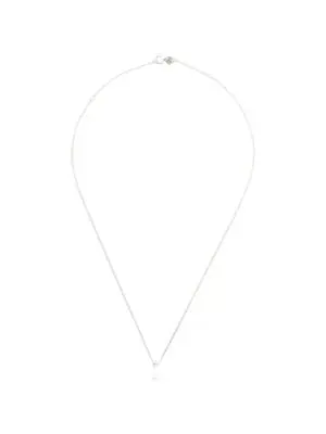 Le Gramme Alphabet Necklace - Silver