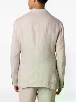 Brooks Brothers Single-breasted Linen Blazer