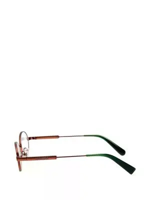 Jacquemus Meunier Oval Eyeglasses - Brown
