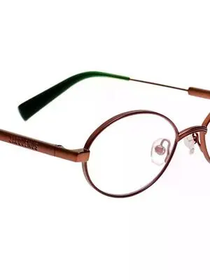 Jacquemus Meunier Oval Eyeglasses - Brown