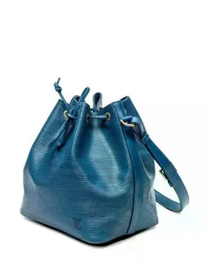 LOUIS VUITTON Epi Leather Noe Pm Bucket Bag - Blue