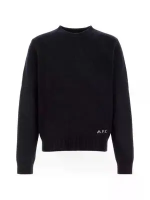 A.p.c. Edmond Logo-embroidered Sweater