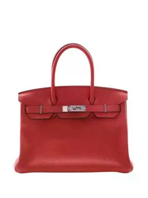 Hermès 30 Handbag - Red