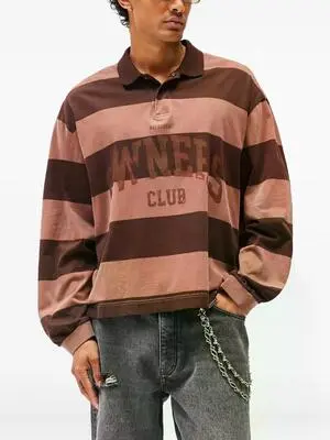 REPRESENT Owners Club Striped Polo Shirt