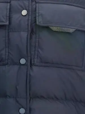 Brunello Cucinelli Monili Chain Padded Jacket