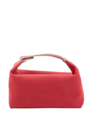 Hermès Toile Bride A Brac Case Vanity Bag - Red