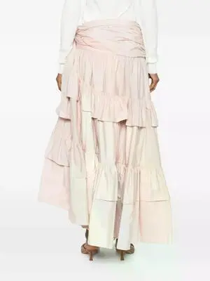 Chloé Ruffled Tiered Maxi Skirt
