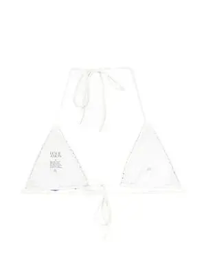 LESLIE AMON Lucy Whipstitch Bikini Top