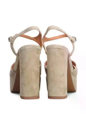 BIBI LOU Platform Sandals With Crossover Straps
