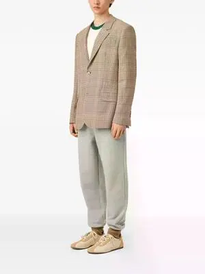 AMI Paris Wool Prince Of Wales Straight Jacket
