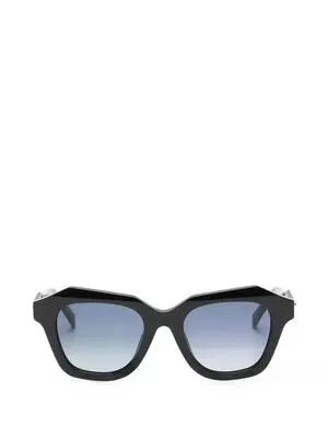 Zadig&Voltaire Geometric Frame Sunglasses - Black