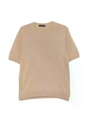 ZANONE Crew-neck T-shirt - Neutrals
