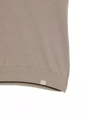 Paul & Shark Logo-patch Polo Shirt - Neutrals