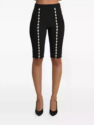 CONTESSA MILLS Leo Diamond-cutout Jumpsuit - Black