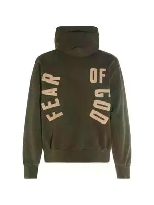 Fear Of God Logo Print Hoodie