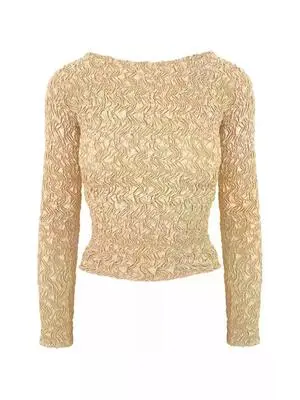 CONTESSA MILLS Blair Long-sleeved Top - Neutrals