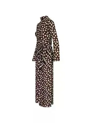 Johanna Ortiz Elegancia Gitana Printed Dress