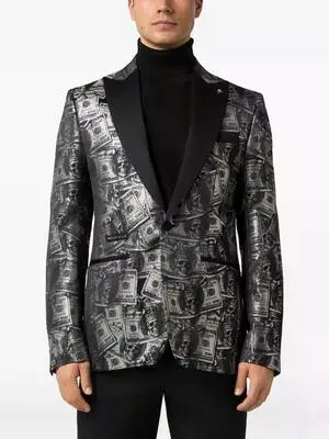 Philipp Plein Peak-lapel Blazer