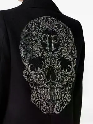 Philipp Plein Embellished Double-breasted Coat