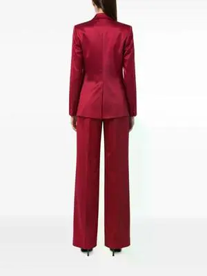 Philipp Plein Double-breasted Floral-appliqué Blazer