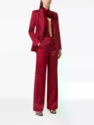 Philipp Plein Dame Fit Satin Trousers