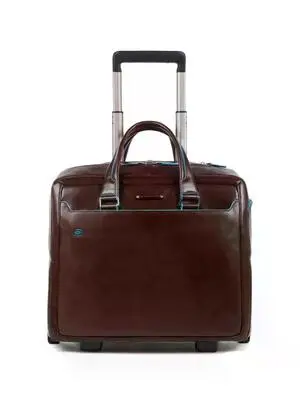 PIQUADRO Personalisable Leather Pilot Bag