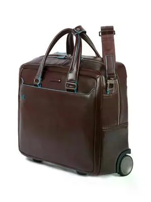 PIQUADRO Personalisable Leather Pilot Bag